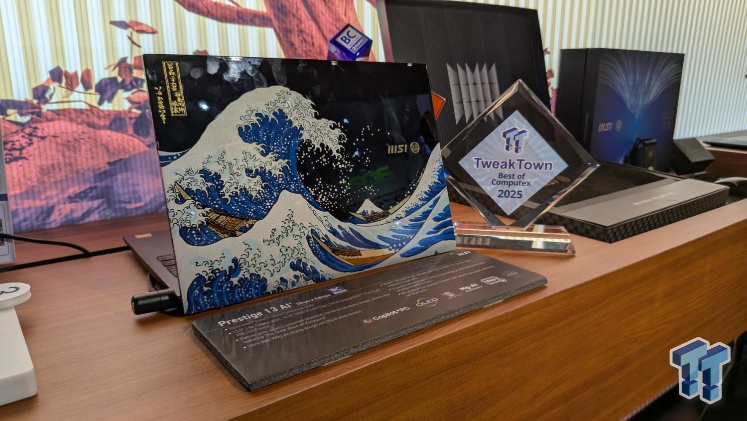 MSI Prestige 13 AI+ Ukiyo-e Edition laptop is one of the most beautiful ...