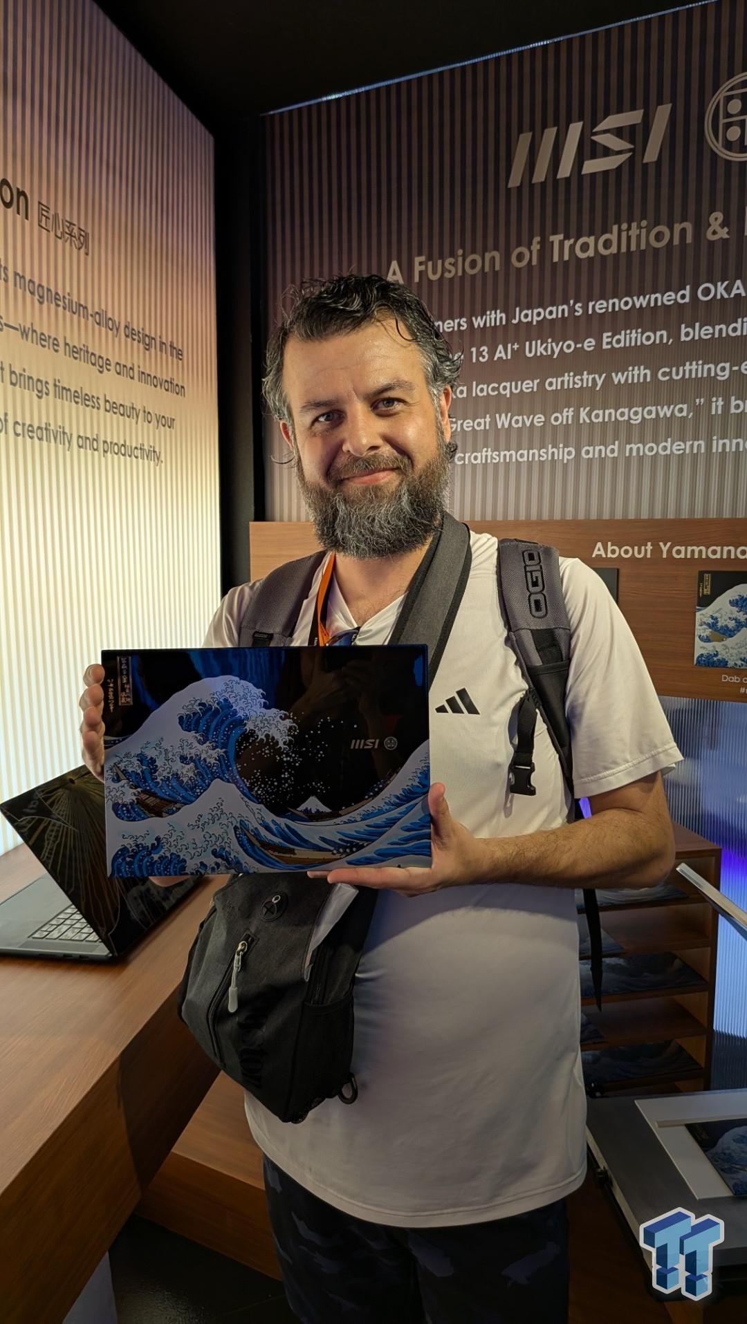 MSI Prestige 13 AI+ Ukiyo-e Edition laptop is one of the most beautiful ...