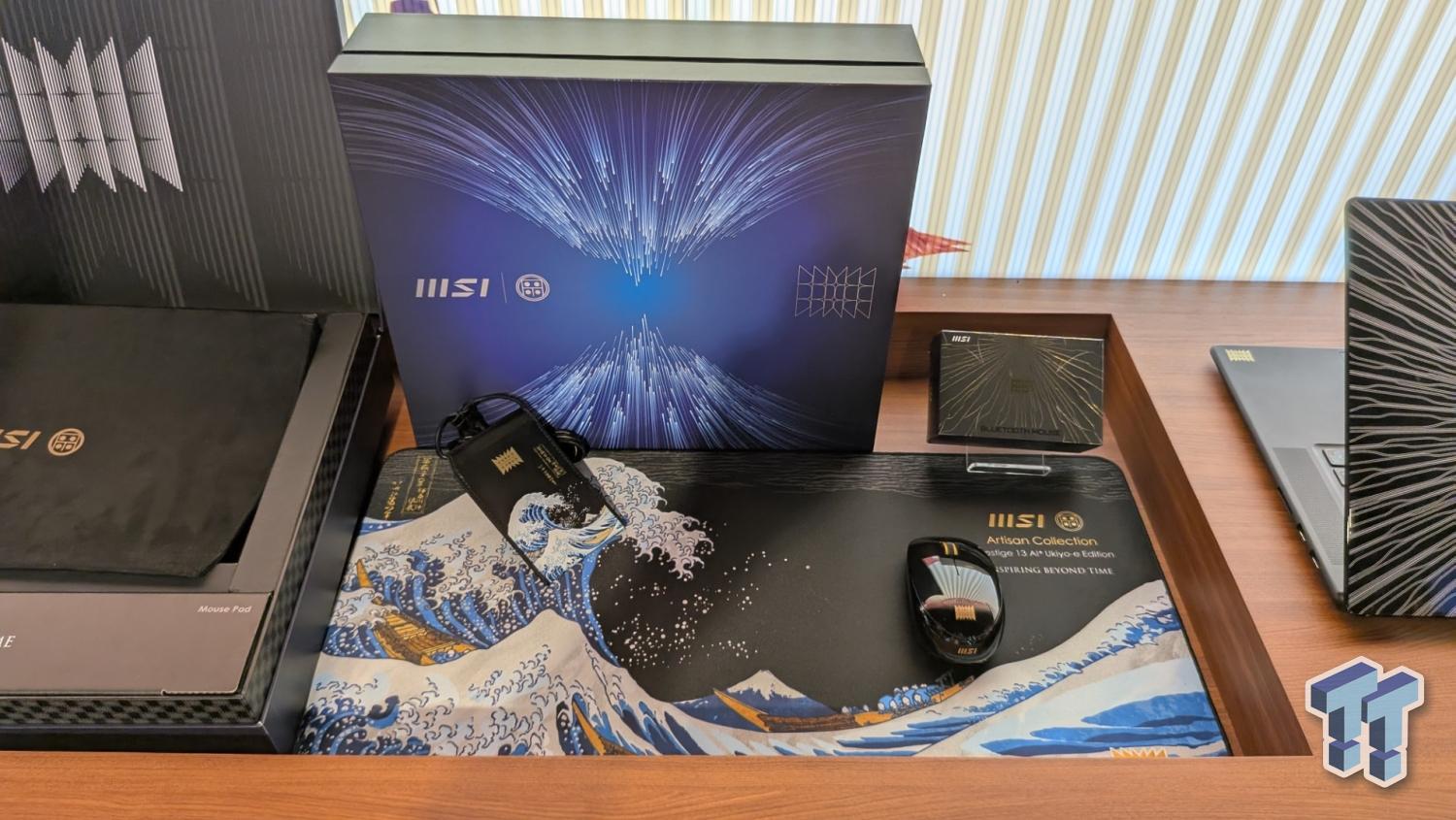 MSI Prestige 13 AI+ Ukiyo-e Edition laptop is one of the most beautiful ...