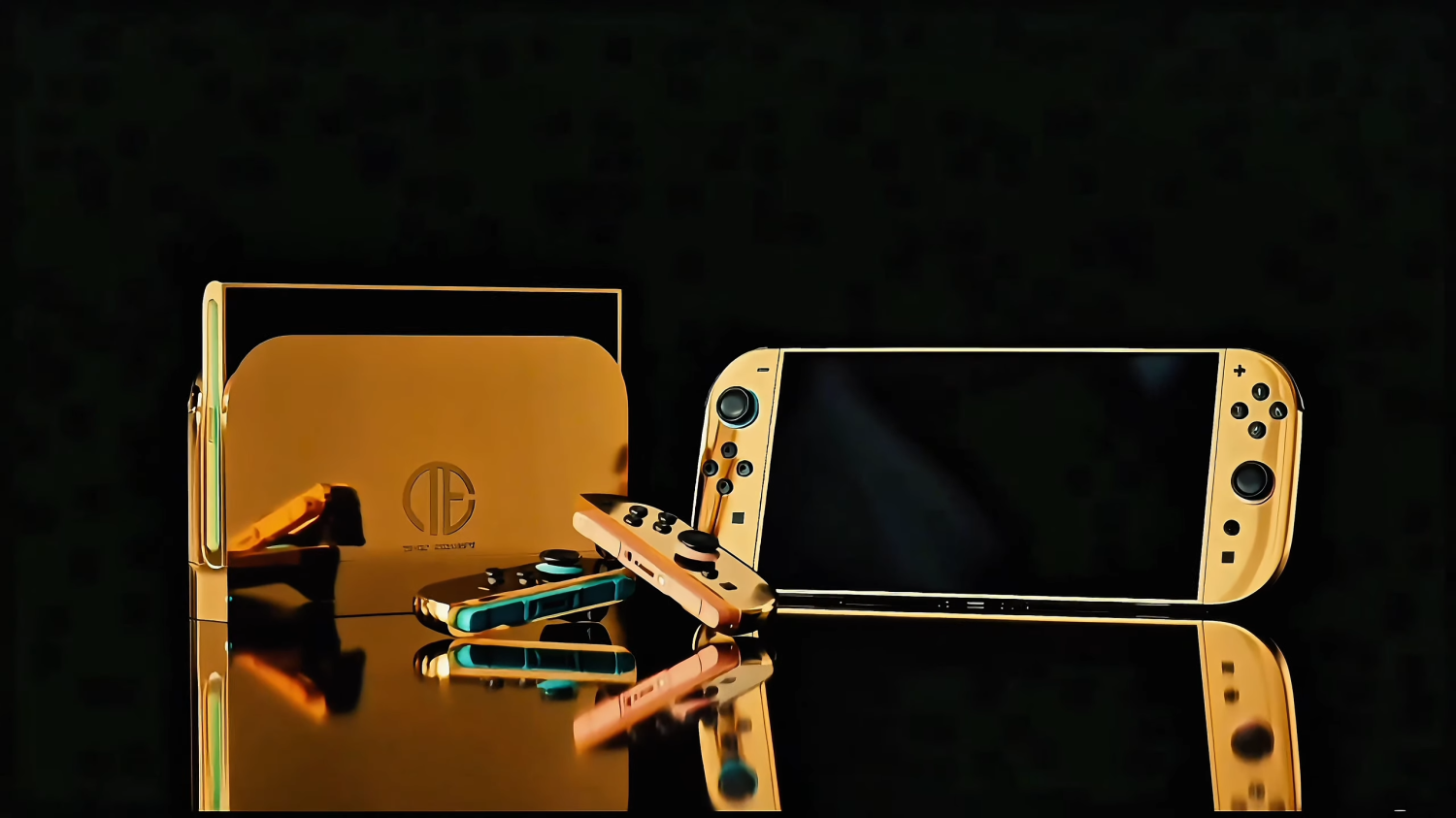World's first 24K gold Nintendo Switch 2 console officially unveiled