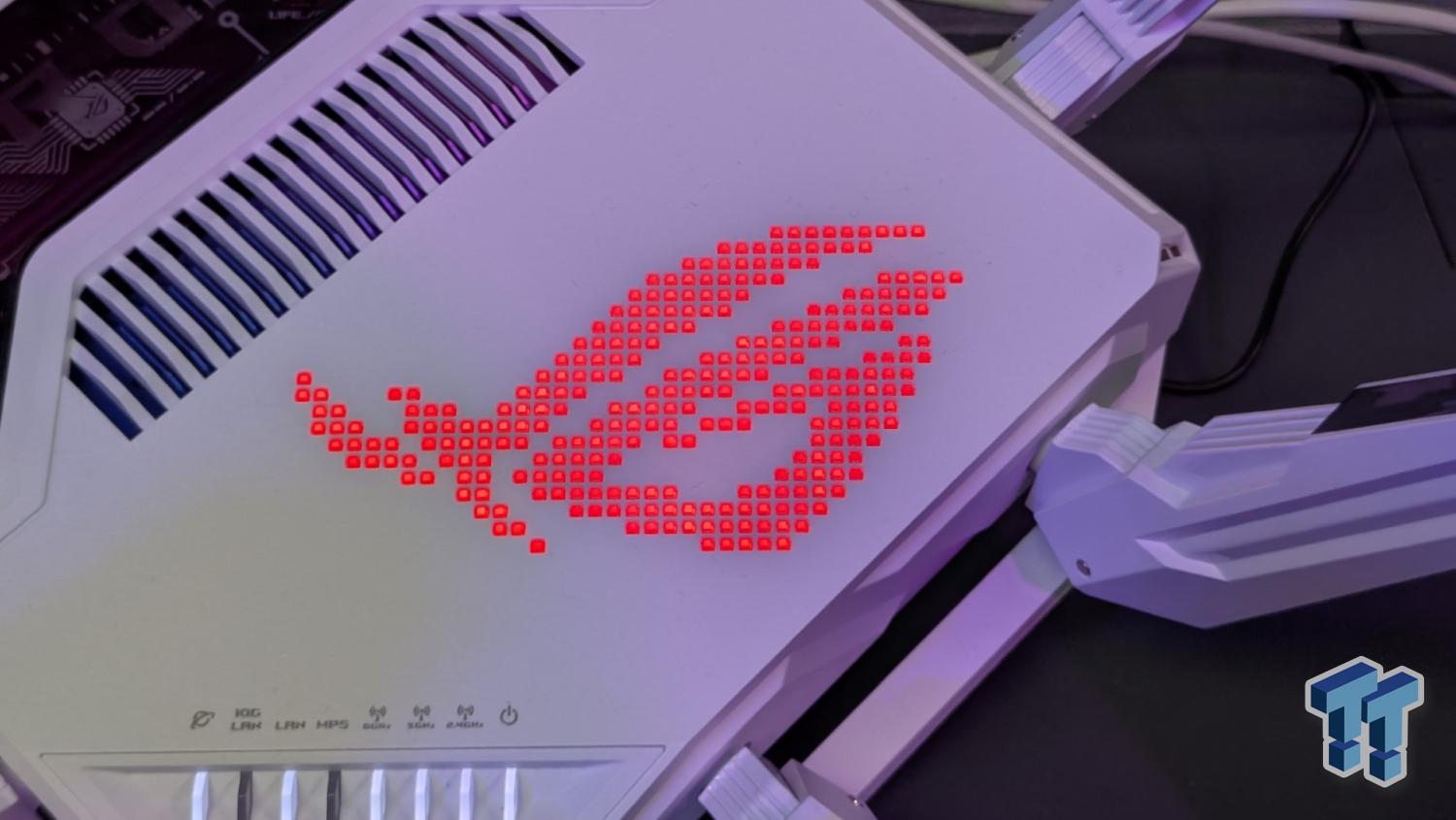 ASUS had its creepy crawly ROG Rapture GT-BE19000AI router looking like ...