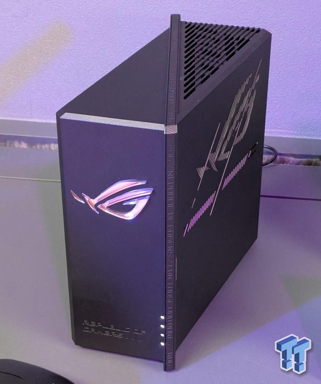 ASUS had its creepy crawly ROG Rapture GT-BE19000AI router looking like ...
