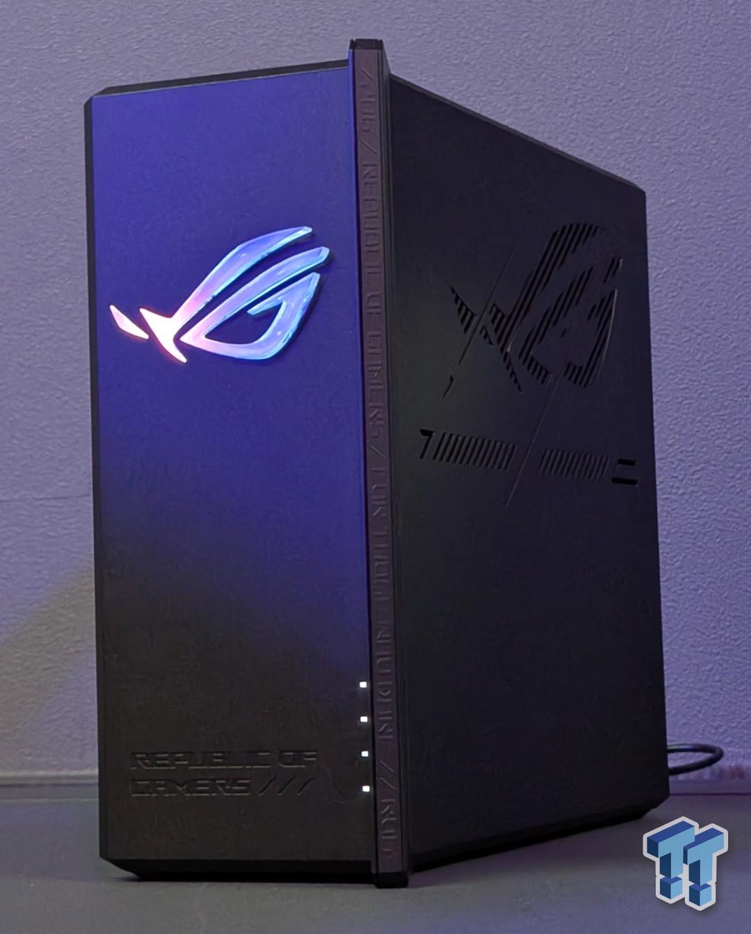 ASUS had its creepy crawly ROG Rapture GT-BE19000AI router looking like ...