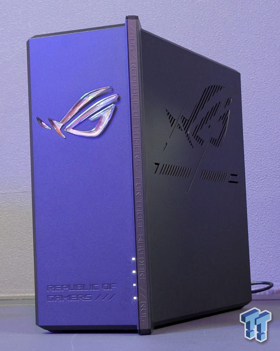 ASUS had its creepy crawly ROG Rapture GT-BE19000AI router looking like ...