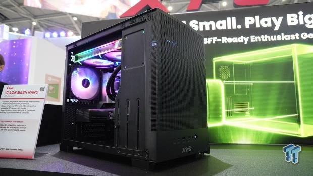 XPG unveils new PC cases and palm-sized PSUs for high-end graphics cards