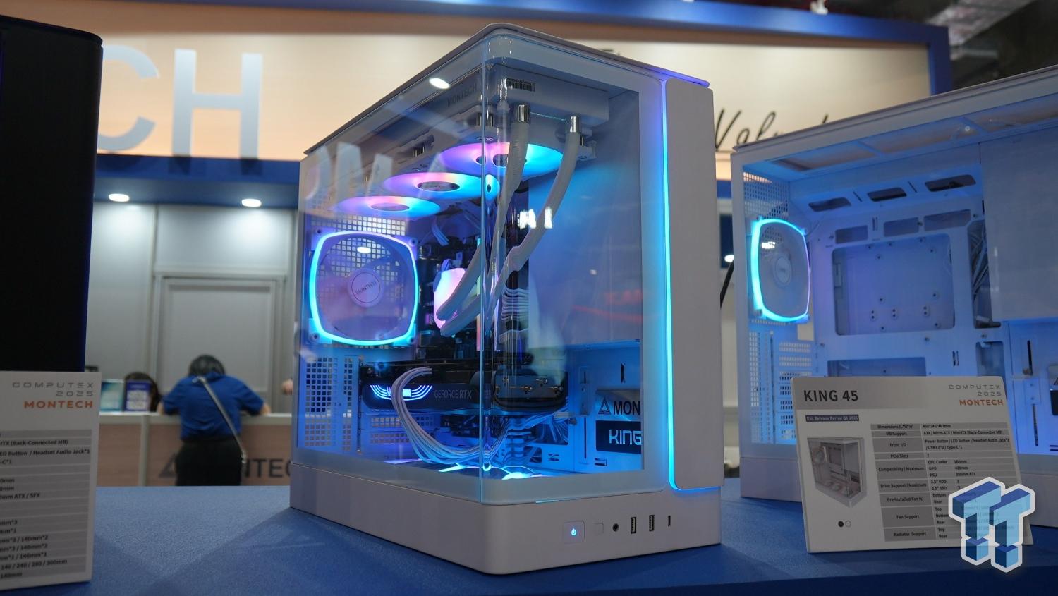 Montech unveils a smart trick with its new PC cases at Computex 2025