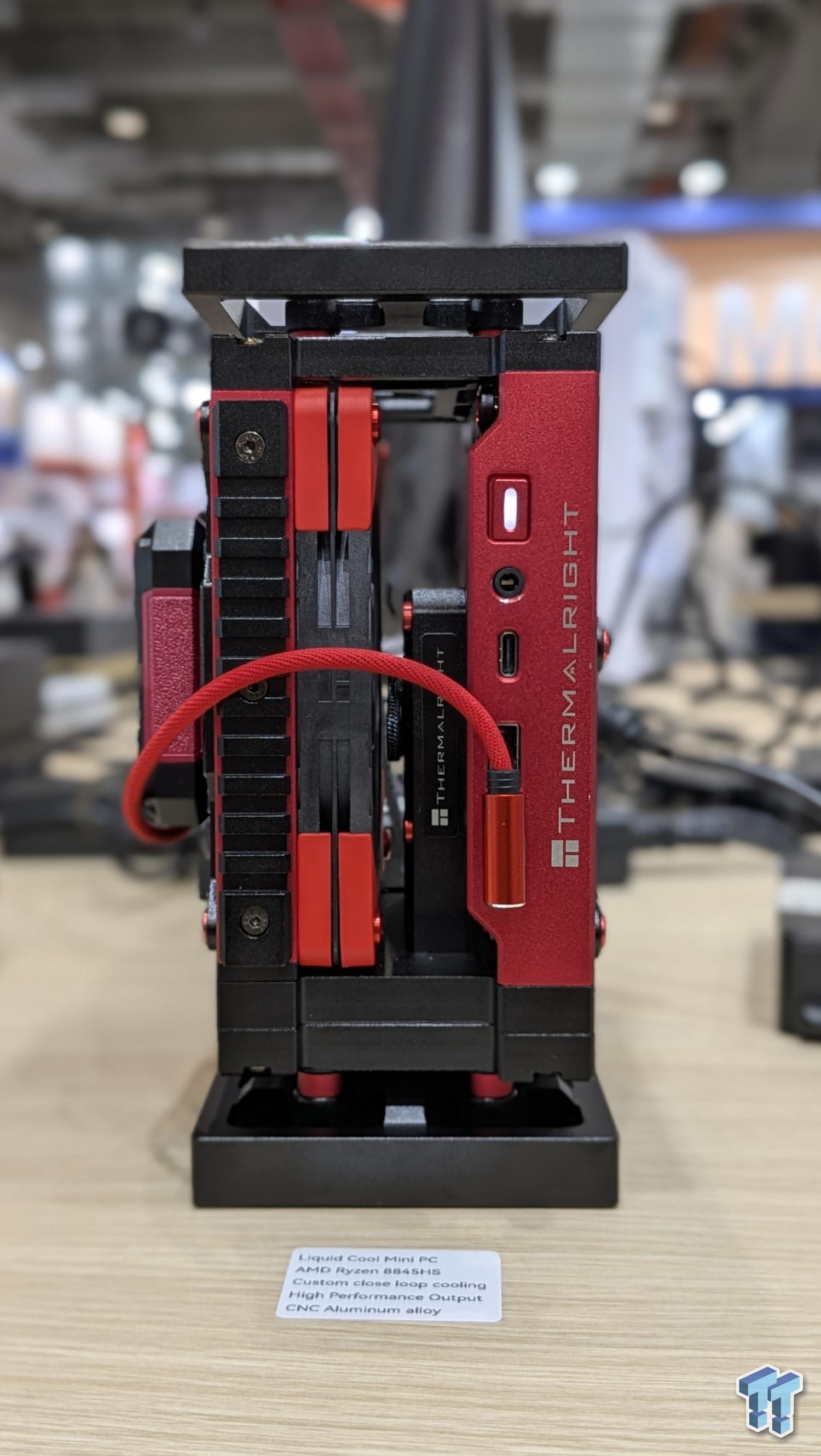 Thermalright teases Mini-PC with AIO at Computex: AMD Strix Point APU ...