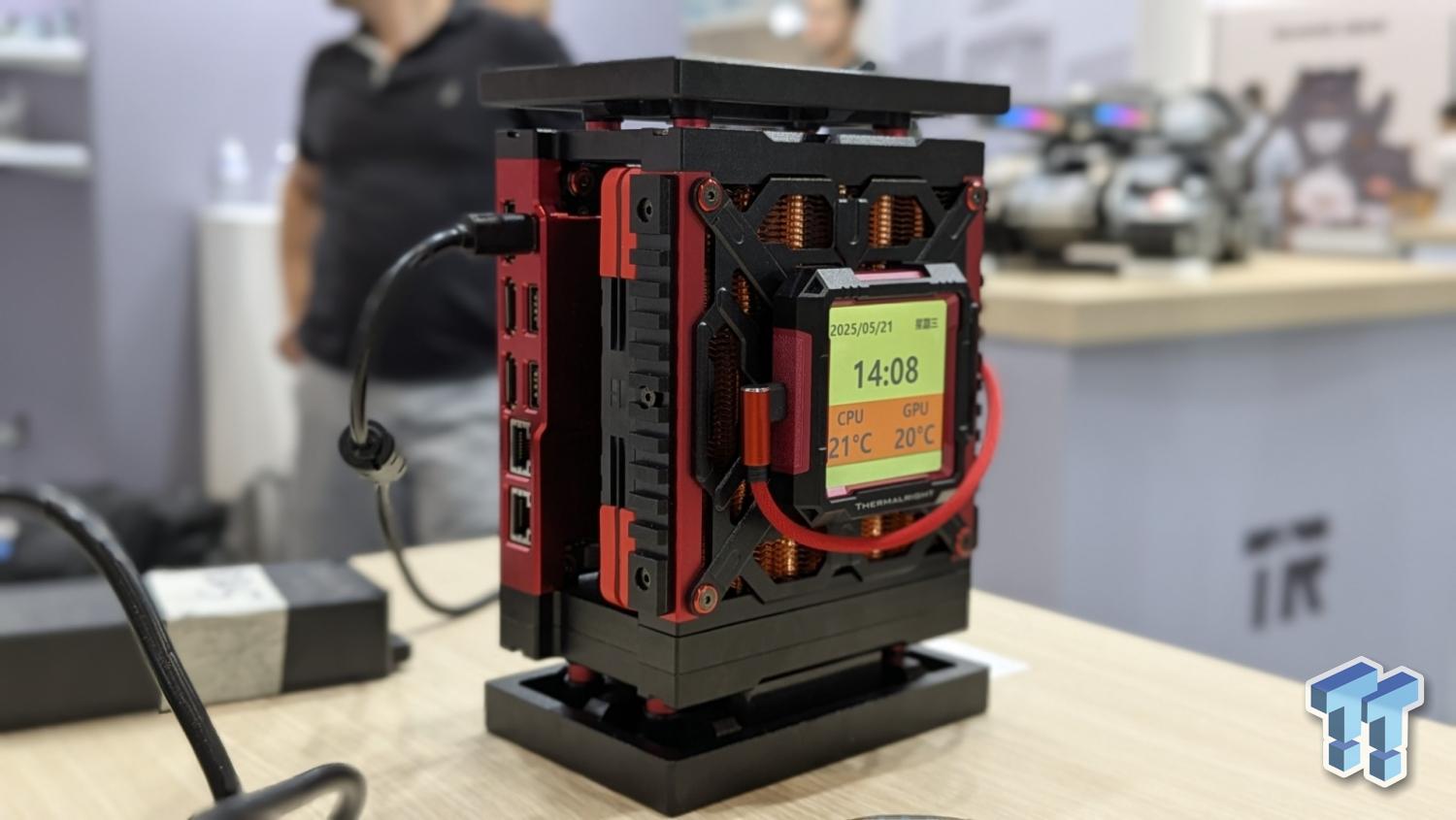 Thermalright teases Mini-PC with AIO at Computex: AMD Strix Point APU ...