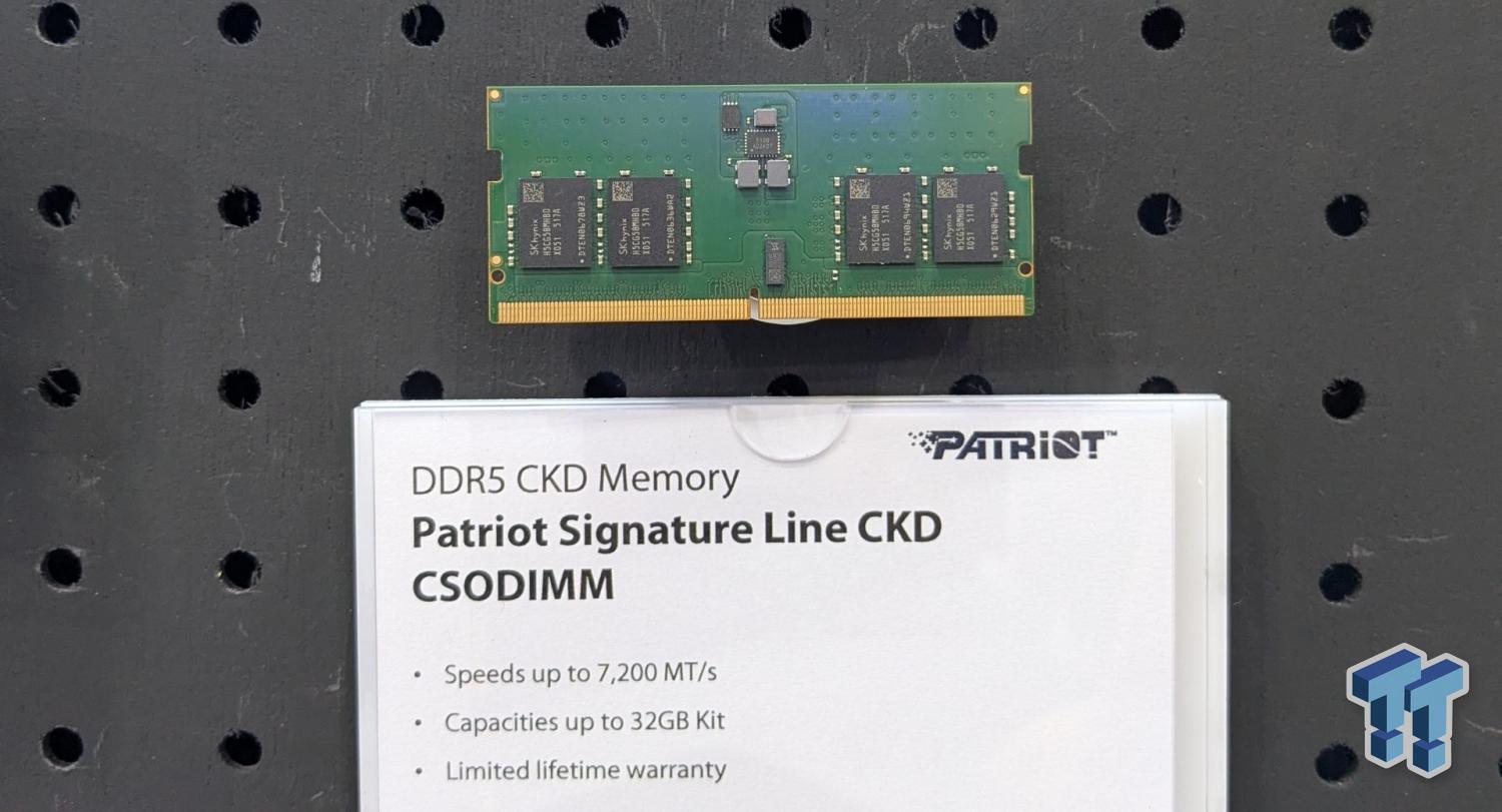 Patriot shows off next-gen SO-DIMMs and new MD330 storage hub with up ...