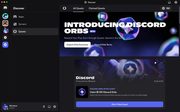 Discord rewards users for engaging with ads, new Orbs currency introduced