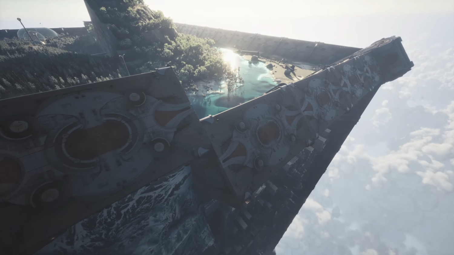Atomic Heart multiplayer spinoff The Cube has players fighting on giant Rubik's Cube in the sky