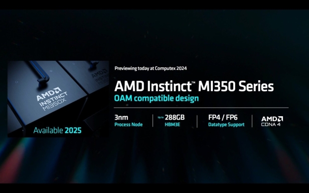 AMD's new Instinct MI350 series AI chips launch this week: 30x energy efficiency goals in 2025