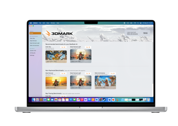 UL announces its 3DMark benchmark suite now runs natively on macOS ...