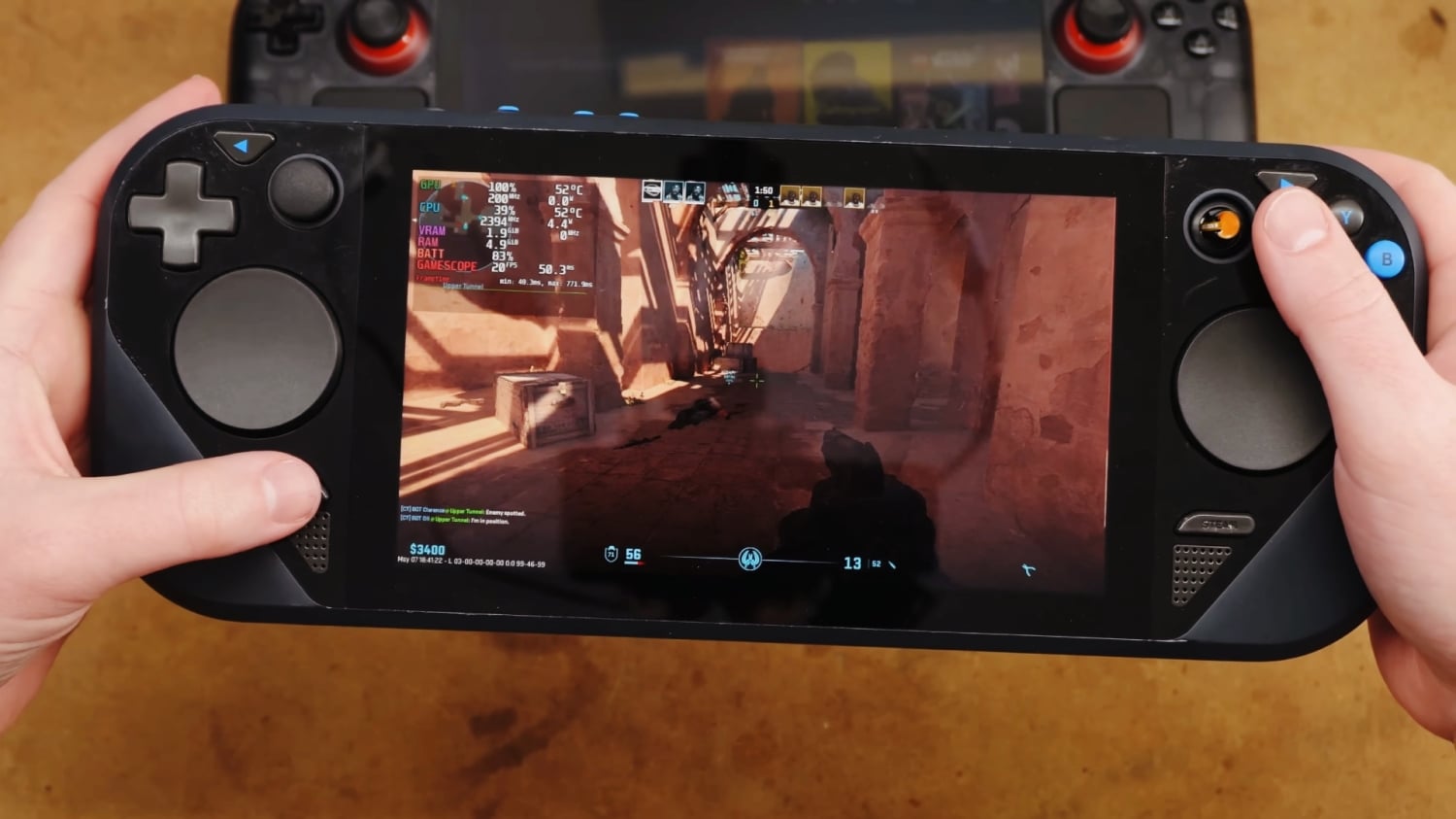 Steam Deck prototype has half the gaming performance of the retail unit