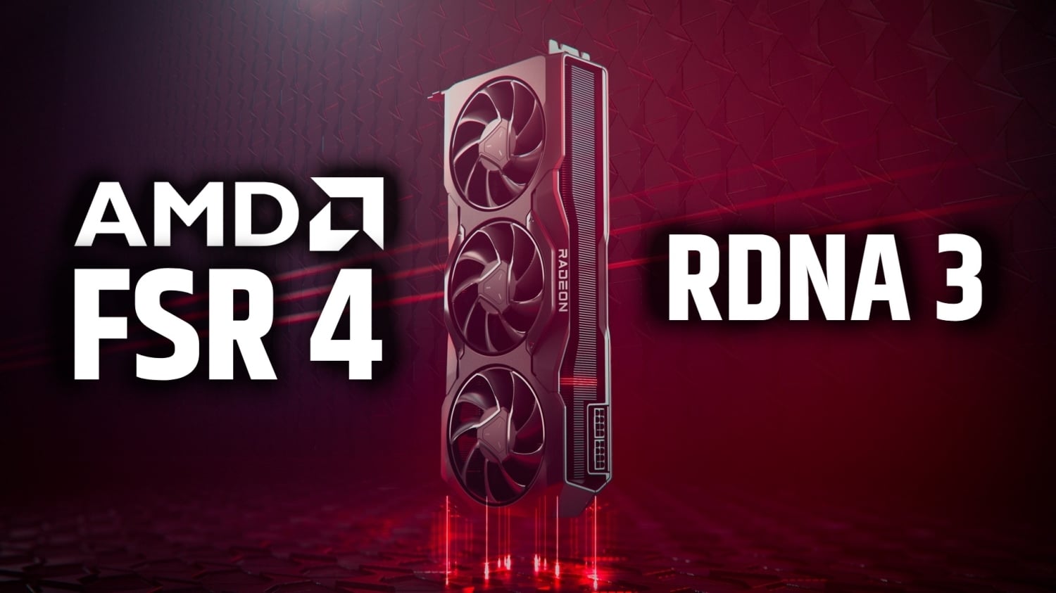 FSR 4 running on a Radeon RX 7900 XTX is possible, but performance ...