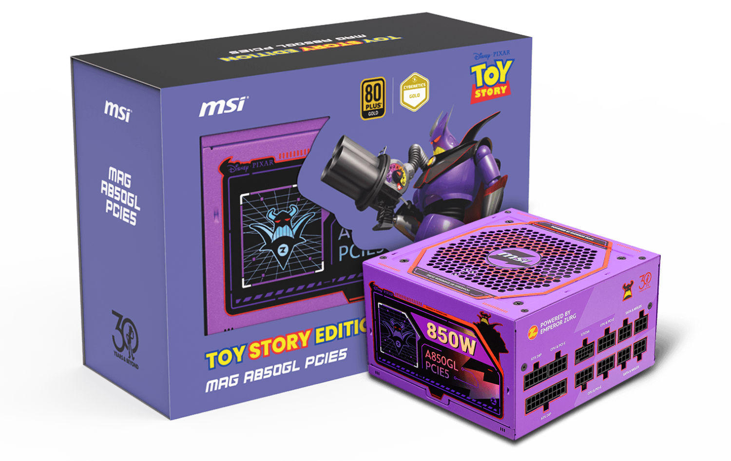 MSI teases Toy Story Limited Edition PC with RTX 5070 Buzz Lightyear GPU, Woody motherboard