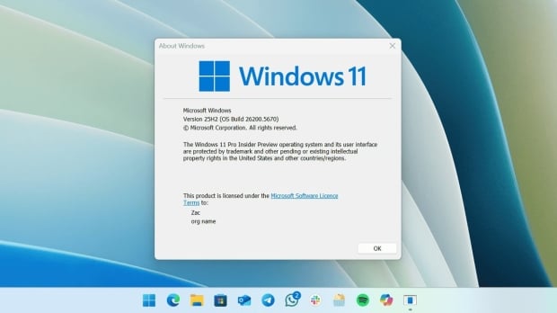 Windows 12 probably won't be coming out for another year, as Windows 11 version 25H2 announced