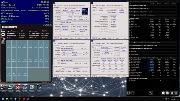 G.SKILL overclocks its CAMM2 DDR5 RAM to 10000MT/s on ASUS ROG Maximus Z890 HERO CAMM2 mobo