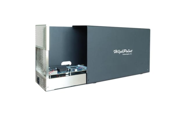 HighPoint launches Gen5 x16 external GPU enclosure, ready for up to ...