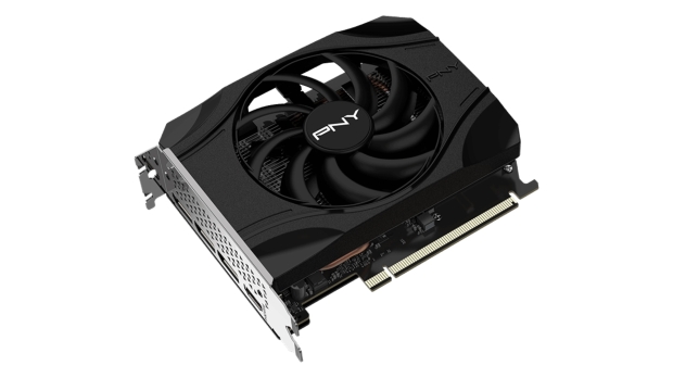 PNY's tiny single-fan GeForce RTX 5050 is one of the smallest modern ...