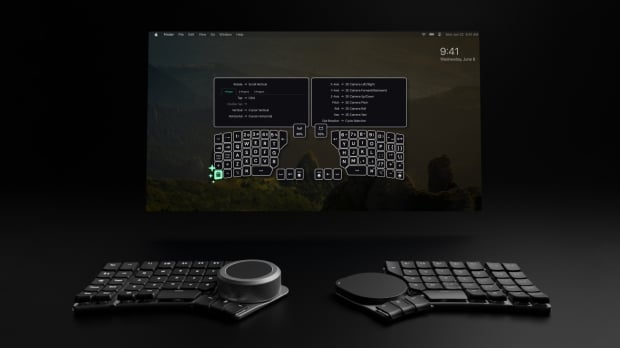 Naya Create is a modular split ergonomic mechanical keyboard with ...