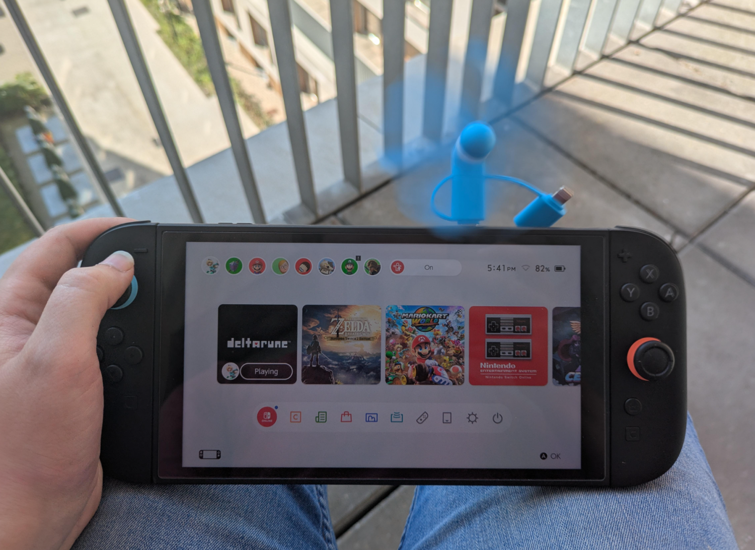 Nintendo Switch 2 hidden Summer feature cools your face while gaming