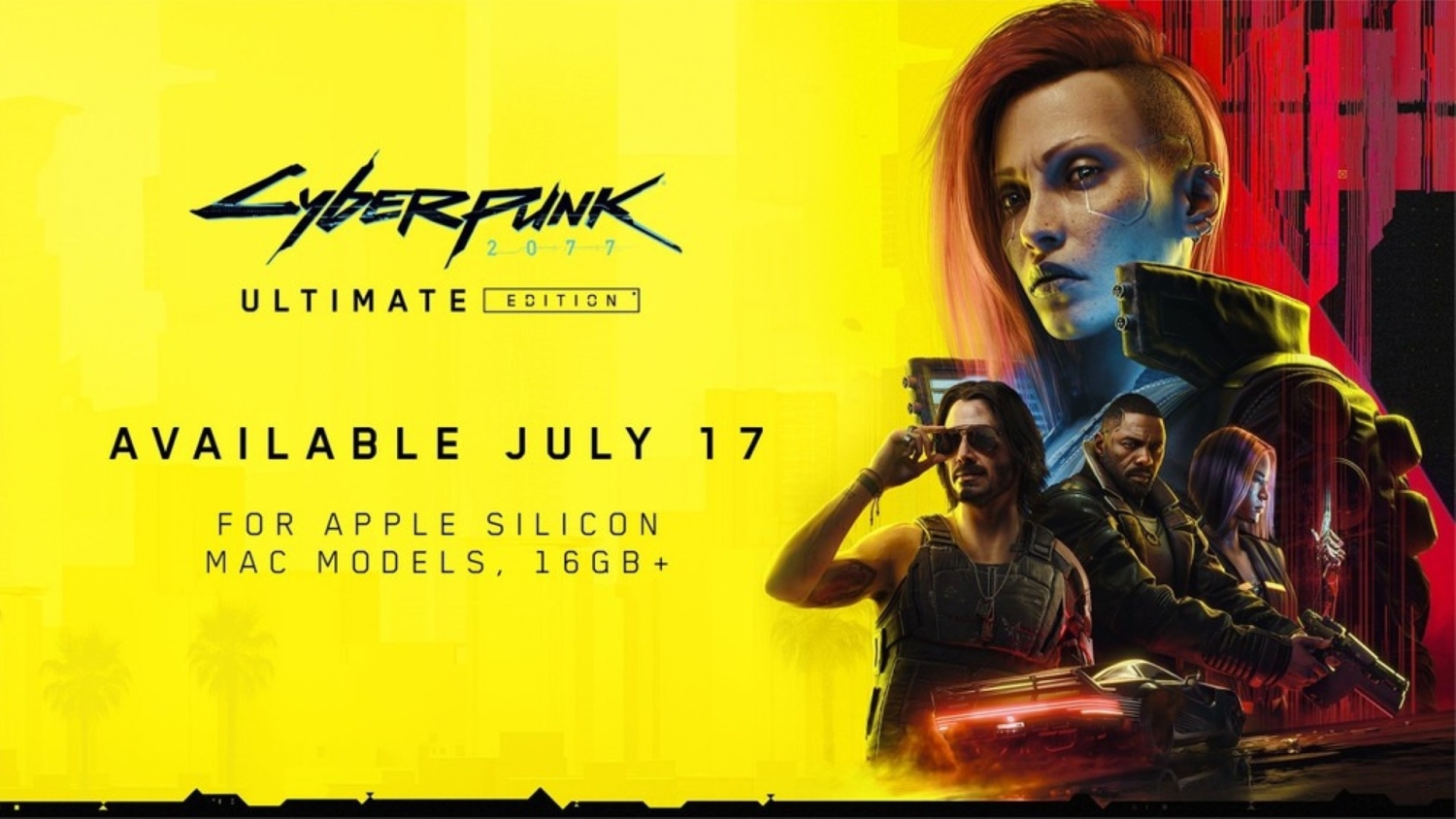 Cyberpunk 2077: Ultimate Edition launches on Apple Silicon Macs this ...