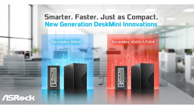 ASRock's new compact DeskMini series expands with new Intel and AMD options