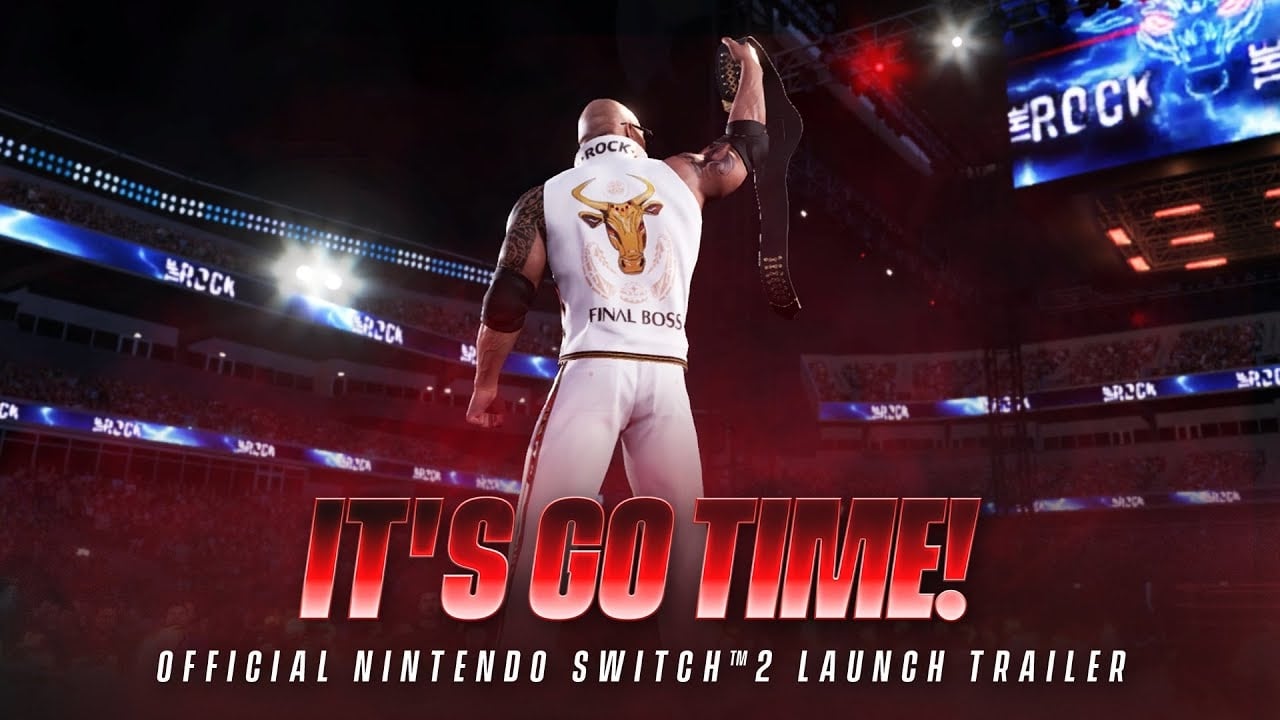 WWE 2K25 officially releases on the Nintendo Switch 2 alongside DLC pack