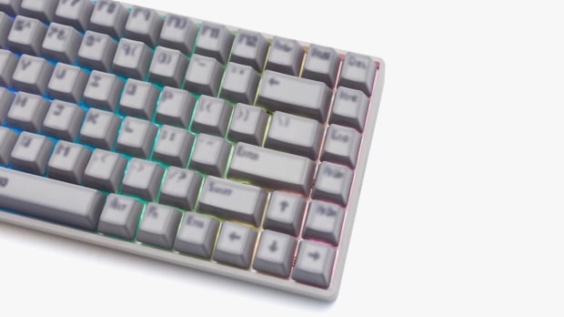 Higround Basecamp 75+ was designed to look like a blurry keyboard from an old PC game