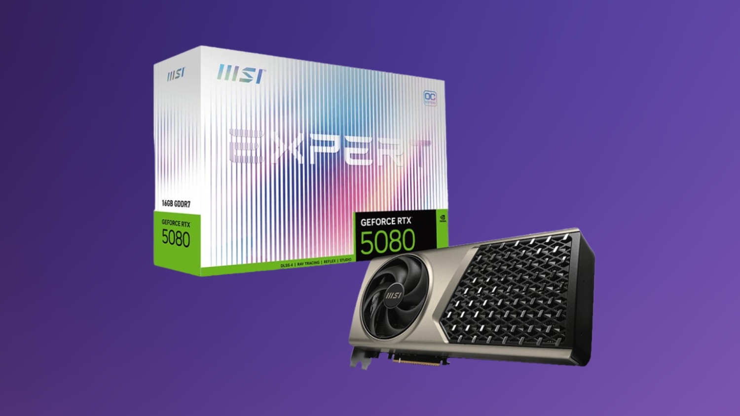 MSI GeForce RTX 5080 EXPERT specs and price leak, Founders Edition ...