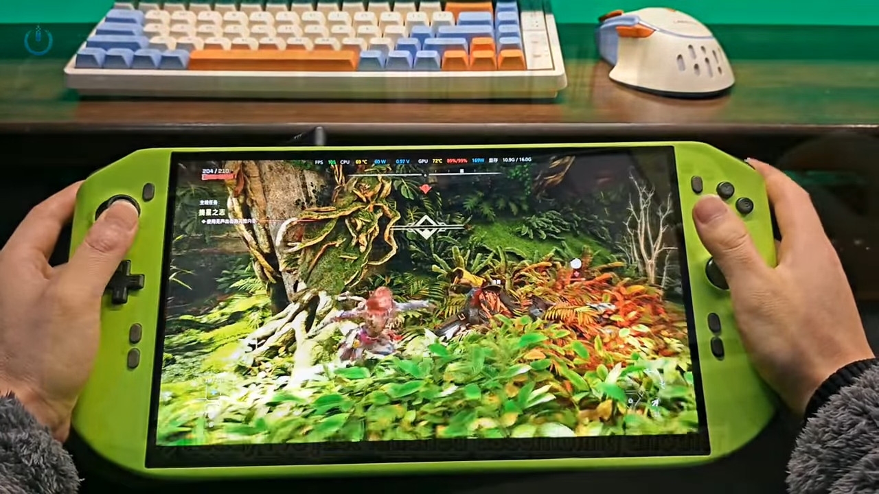 A handheld with an RTX 4090 GPU? Cyberpunk 2077 runs at 60 FPS in 4K on ...