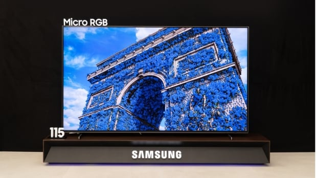 Samsung launches world's first 115-inch Micro RGB TV for $30,000