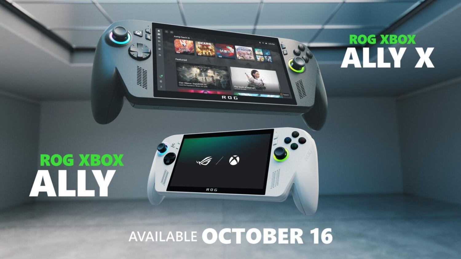 ASUS ROG Xbox Ally arrives October 16 complete with Valve-like Handheld ...