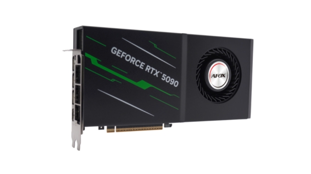 Want a blower-style NVIDIA RTX 5090 GPU from a US retailer? AFOX has ...