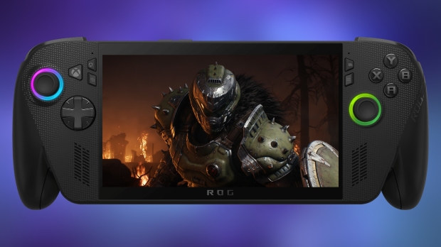 ROG Xbox Ally X runs DOOM: The Dark Ages at 1080p 70 FPS with ray-tracing