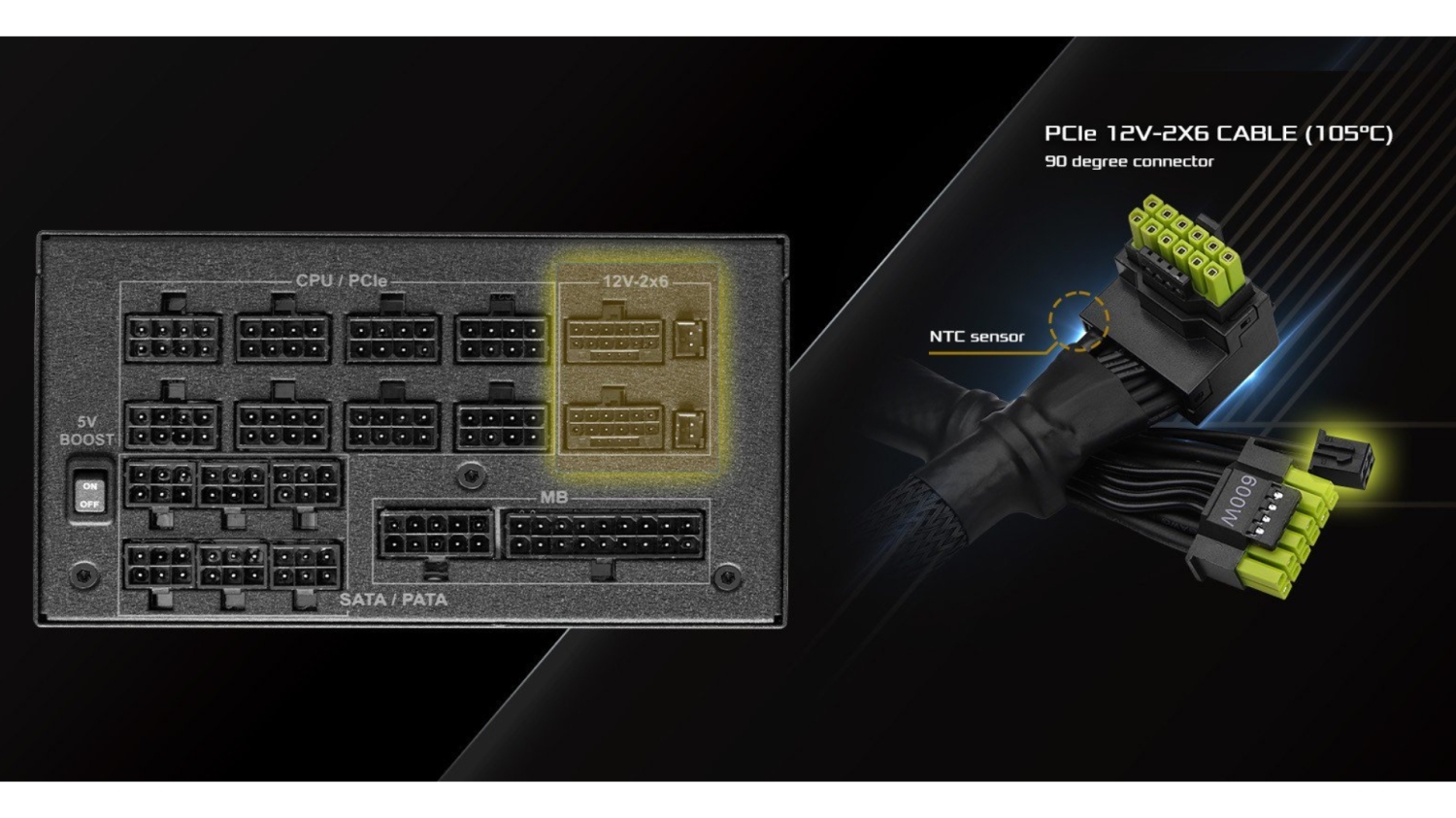ASRock's new 16-pin GPU power cable eliminates the risk of melting cables