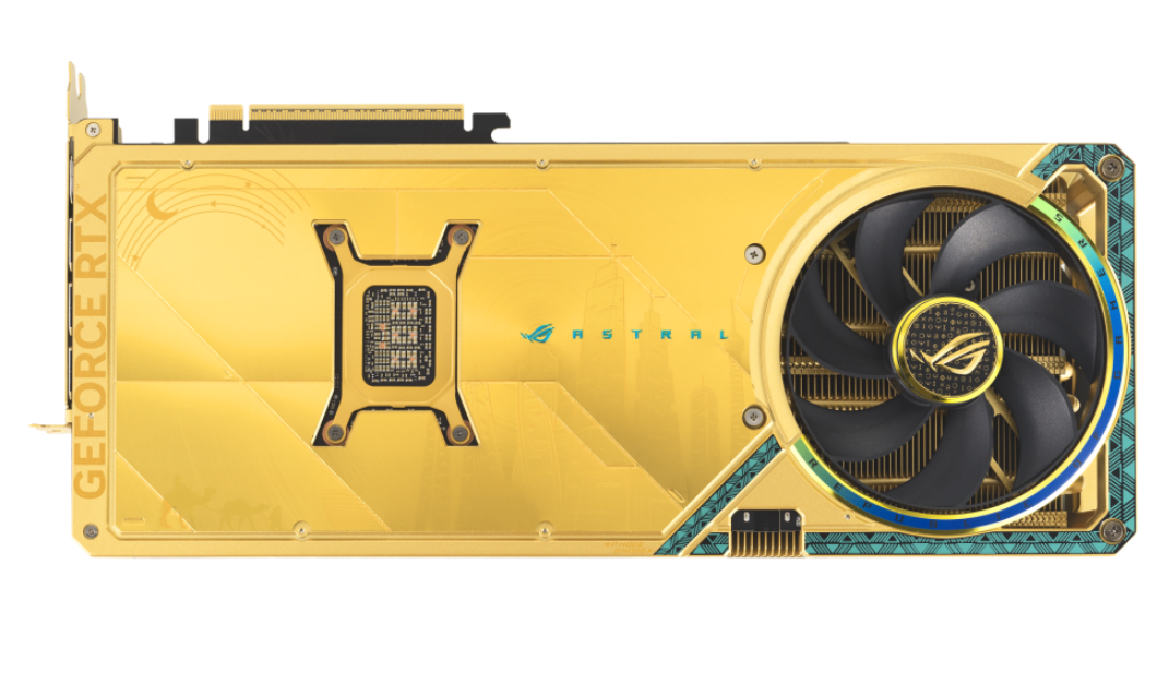 ASUS launches new golden RTX graphics card at RTX 5090 prices but not ...