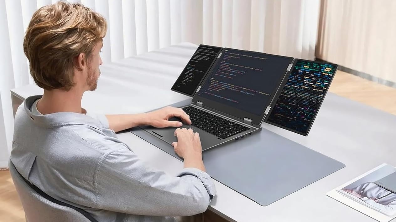 Max16 triple-screen laptop looks seriously smart and starts from $700 ...