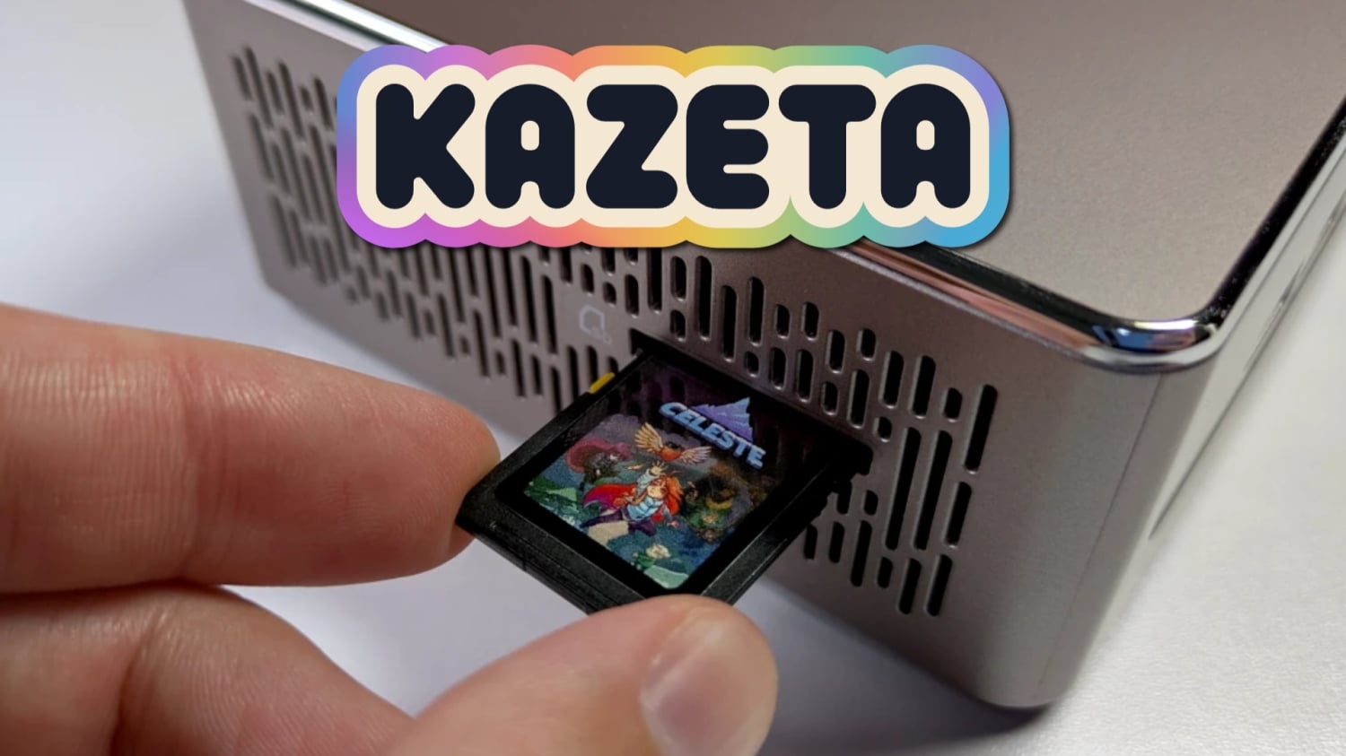 Kazeta turns mini PCs into plug-and-play '90s-style consoles