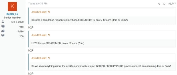 AMD's next-gen Zen 6 CPUs: TSMC 2nm 'N2P' CCD with TSMC 3nm 'N3P' IOD in 2026
