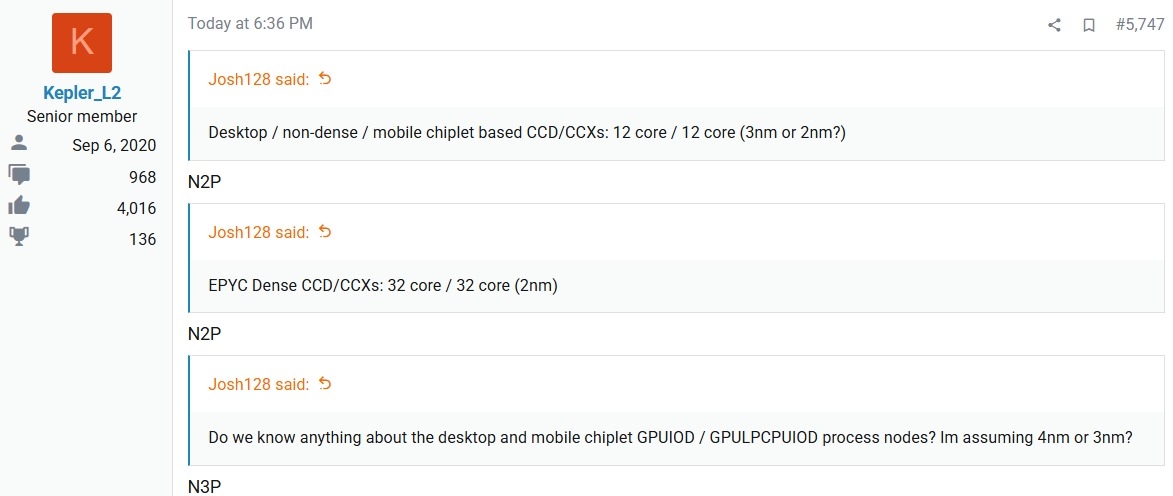AMD's next-gen Zen 6 CPUs: TSMC 2nm 'N2P' CCD with TSMC 3nm 'N3P' IOD ...