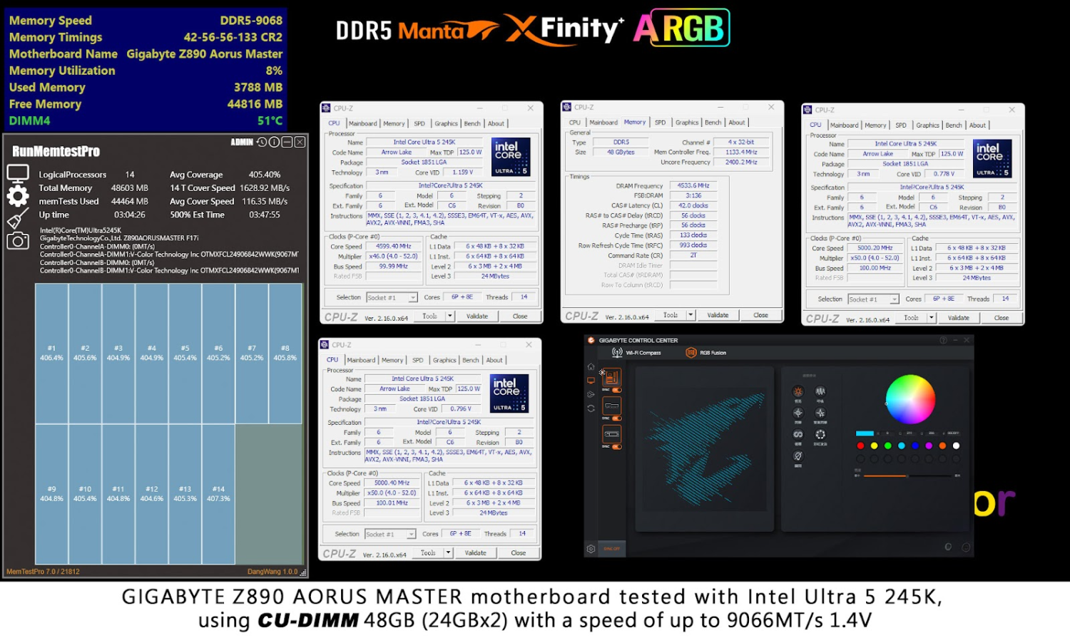 V-color's new XFinity DDR5 RAM: up to 9066 MT/s, world's first DDR5 RAM ...