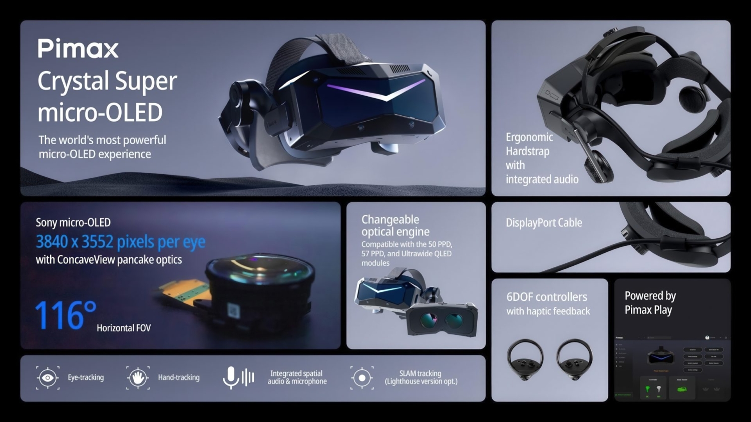 Pimax's new VR headsets feature latest super-high-res micro-OLED panels ...