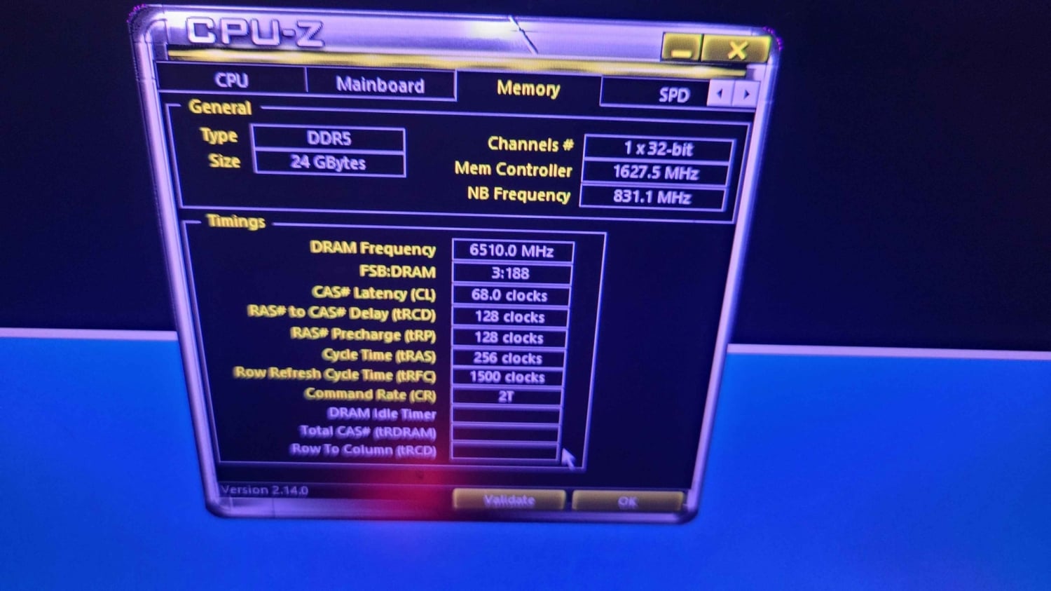Ddr5 Memory Oc Record Broken Again This Time Over 13000 Mts On Gigabyte Z890 Aorus Tachyon