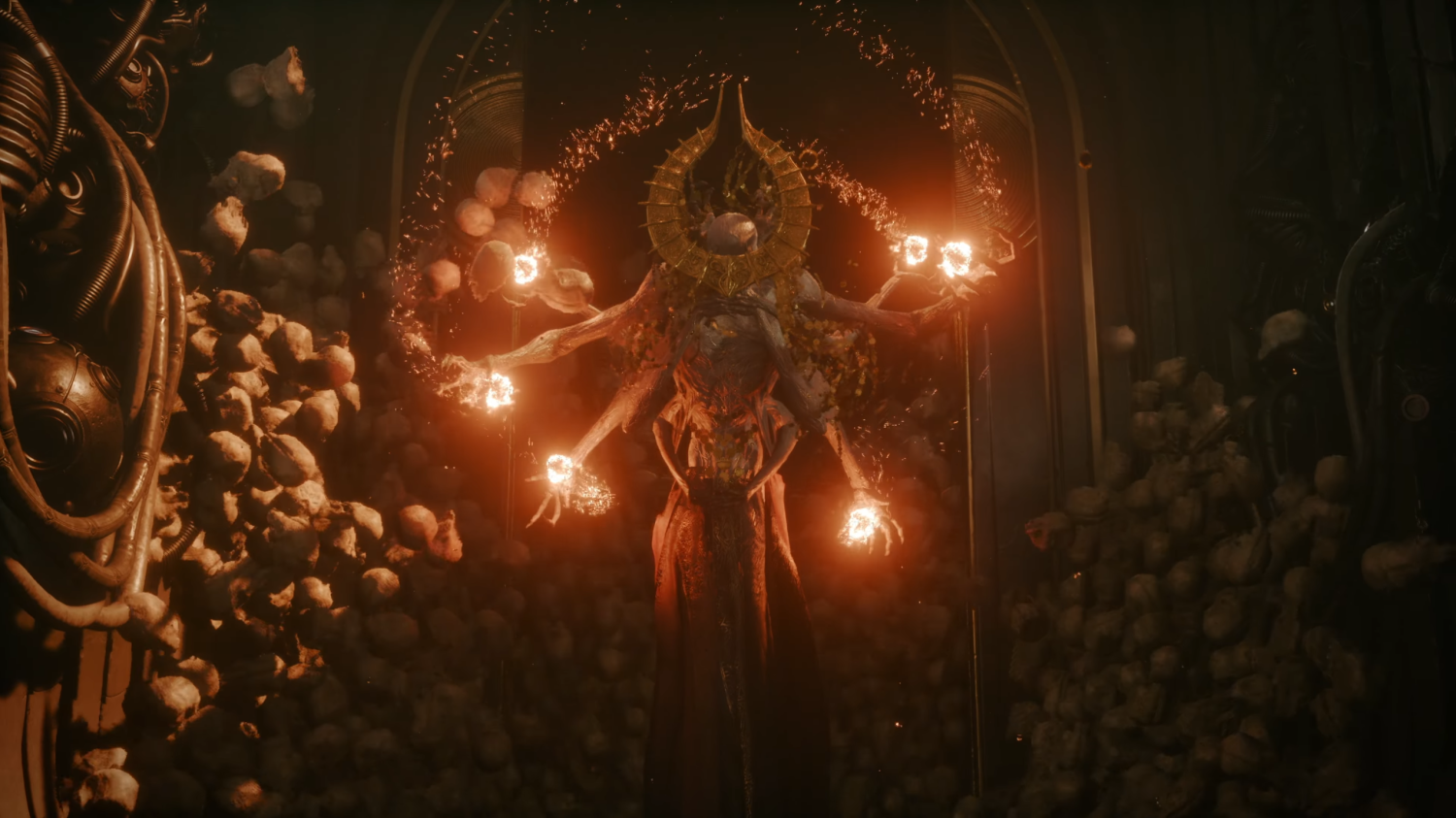 First gameplay for Housemarque's new game Saros revealed, has new ...