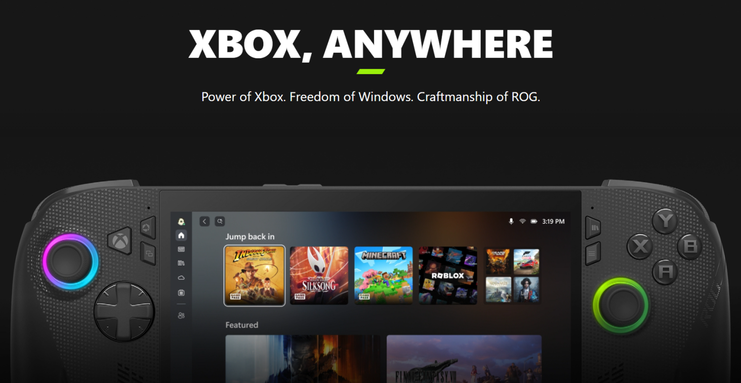 ROG Xbox Ally and Ally X release date times per timezone