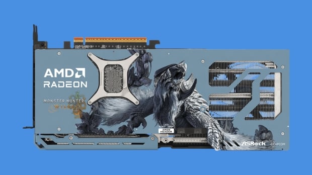ASRock and Capcom release custom Radeon RX 9070 XT Monster Hunter Wilds Edition GPU