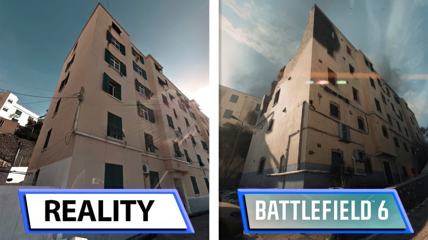 Check out this Battlefield 6 comparison: compares the game against real ...