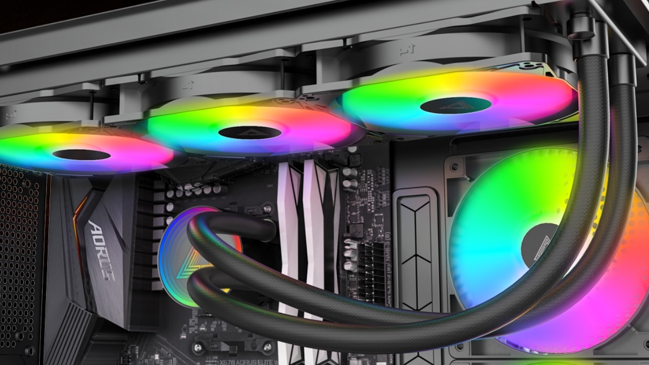 MONTECH LightFlow ARGB AIO cooler blends strong cooling with infinity ...